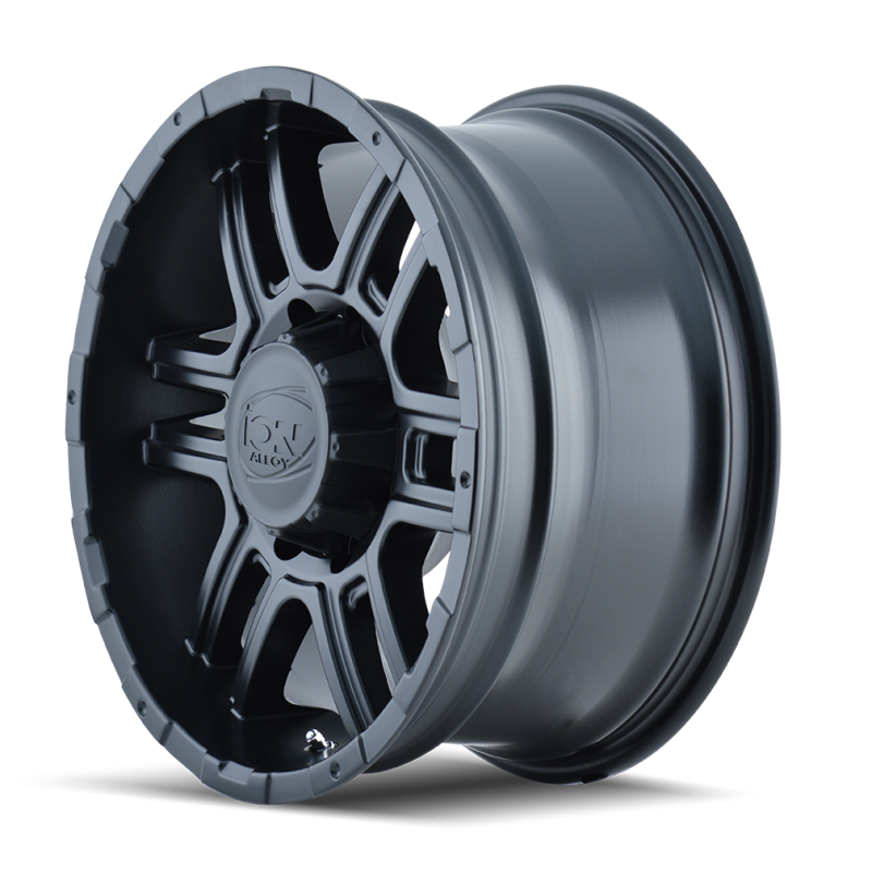 ION Type 179 17x8 / 7x150 BP / 10mm Offset / 87mm Hub Matte Black Whee ...